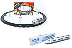 PlayKith High Speed Bullet Train and EMU Electric Train Combo (Set of 2 ...