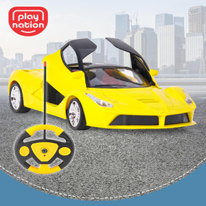 Play Nation 1:16 Scale Remote Control Racing Car with Openable Door ...