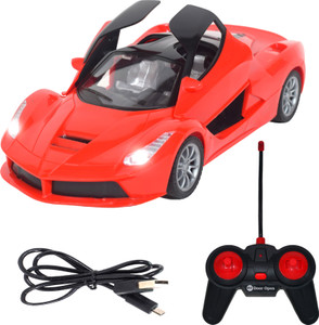 WISHKEY Door Open RC Car, Remote Control Cool Sports Car with LED ...