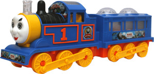WOW toys Magic Little Train Engine Toy with Cartoon Face || Flashing ...