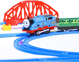 Baba Fab Thomas Train Adventure Set – Battery Operated Toy with Lights ...