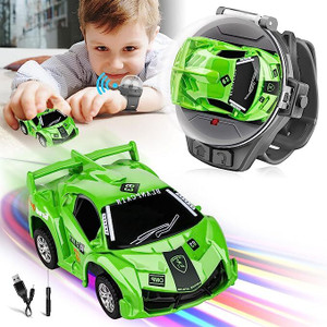 Bestie Toys Mini Remote Control Watch Car 2.4 GHz Cartoon Watch Car Toy ...