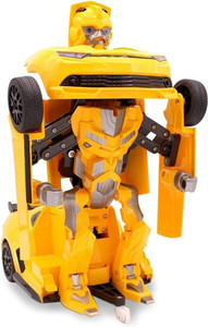 Chaknak Bump & Go Action 2 in 1 Robot Car Toy wit Transformer - Bump ...