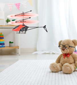 yogi Infrared Induction Helicopter Sensor Aircraft USB Charger 2 in 1 ...