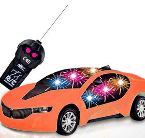 Just97 Wireless Remote Control Fast Modern Car With 3D Light RCAR ...