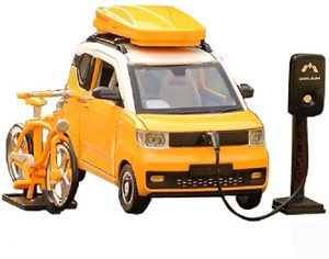 HALO NATION Metal Diecast MINI EV Car Model Cycle Toy+ Charging Station ...