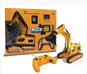 Tony Pony Remote Controlled RC Excavator JCB Truck Toy - Remote ...