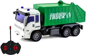IndusBay 4 Channel Remote Control RC Trash Garbage Waste disposal Dump ...