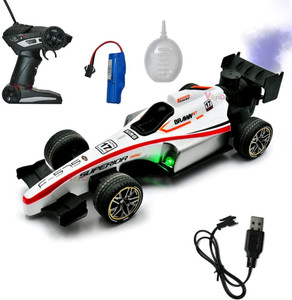 ADM F1 Formula Spray High Speed Racing Remote Control Toy Car, Smoke ...