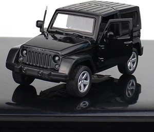Storex Premium Black Thar: Diecast Metal Toy Car with Openable Doors ...