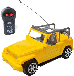 IndusBay 2 Channel Remote control Jeep Toy forward backward Movement ...