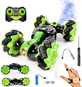 fizz Rc Stunt Car Double Rotating Off Road 2.4Ghz 4x4 Gesture Sensing ...