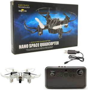 NHR Nano Drone Without Camera with 6-Axis Gyro, Lights & 360 Degree ...