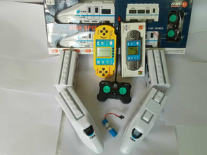 Kmc kidoz Combo Rechargeable Remote Control Train & Pop Station Video ...