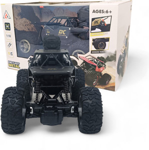 fizz Remote Control Metal Rock Crawler monster Car with Smoke mist ...