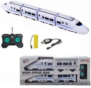 HALO NATION Remote Control Bullet Train Long Bullet Train Metro Train ...