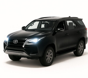 crezor toys Toyo/ta Fortuner Die-Cast Pull Back Car Sturdy Metal Model ...