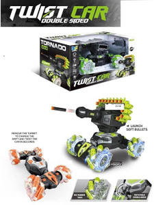 ROZZBY Gun Shooting Car for Boy,Remote Control Car Hand Gesture Stunt ...