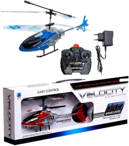 PSYPHY High Speed RC Velocity Helicopter 806 with LED, Unbreakable ...