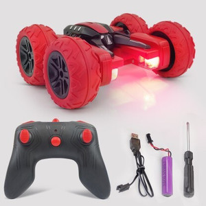 NKB 360° Rotating Stunt RC Car with Double-Sided Driving & Lights for ...