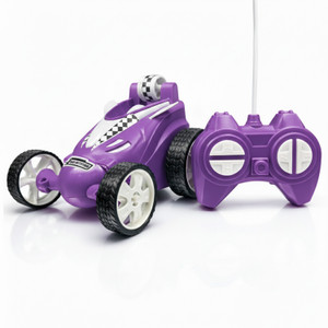 COMERCIO Remote Control Stunt Vehicle 360° Rotating Rolling Radio ...