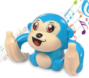 Xcillince Toys Dancing Rolling Monkey Musical Toy For Kids(Multicolour ...