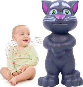 Xcillince Toys Talking Tom Cat, Touch Recording Rhymes, Musical Cat Toy ...