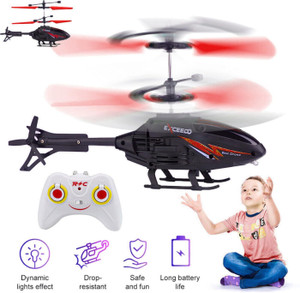 SuNZita RC Helicopter with Hand Gravity Sensor, Flying Toy with 3D ...
