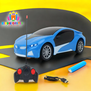 Kiddie Castle 3D Speed Racing Remote Control Car with Chargeable ...