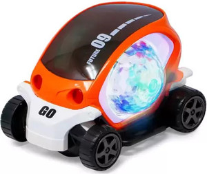 SURYAANSHI Musical Stunt Car Rotate 360° With Flashing Light & Music ...