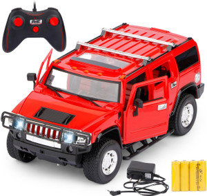 Plutofit Remote Controlled Rechargeable Hummer car red - Remote ...