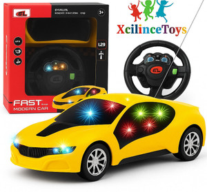 Prsnt-Remote Control Car with Steering Wheel Remote–Stylish Racing ...