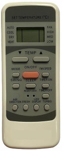 Woniry Air Conditioner Remote Control Compatible for Sansui Split Ac ...
