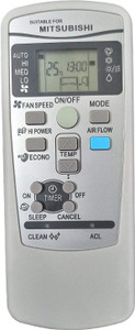 Ehop Compatible AC Remote for Mitsubishi without 3D Function for ...