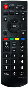 7SEVEN Compatible for Panasonic Tv Remote Original N2QAYB00060D Model ...