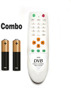 Miworld 3088 Compatible with DD Free Dish Setup-Box Remote with Free 2 ...