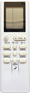 MechFox AC Remote Control Compatible Split/Window Air Conditioner ...