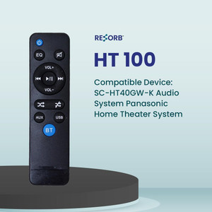 RESORB HT 100 SC-HT40GW-K Audio Home Theater System Remote Control ...
