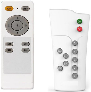 LUNAGARIYA Compatible with Crompton White Fan Remote Control WHITE ...
