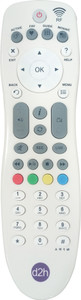 LRIPL RF222 Remote for Videocon D2h Set Top Box RF HD Box Videocon D2H ...
