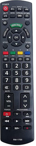 TVE RM-1725 LED LCD Universal Remote Control with Viera Tool Compatible ...