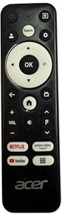 VIRERA 2025 Compatible Smart LED UHD 4K TV Remote – No Voice, Netflix ...