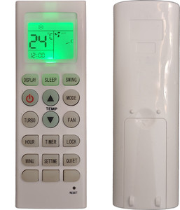 LipiWorld 36C AC Remote Control With Display Light Backlight Compatible ...