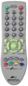 DVB URC-19 CRT TV Universal Remote Control Compatible with Crt Tv BPL ...