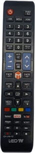 Akshita CH-UNI-12 TV Compatible For LED TV Universal Remote Control Led ...