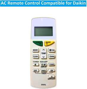 SINAL AC Remote Compatible With (AMT4) Daikin Remote Controller - SINAL ...