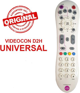 Piyush REMOTE (ORIGINAL) FOR D2H SETUP BOX ( NON-RF- WITH TV BUTTONS ...