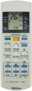 DEVBHOOMI DB-AC Remote No. 29B Compatible for Panasonic Inverter AC ...