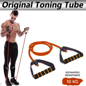 BQH Exercise,Fitness Toning Tube/ Exercise Band for Stretching, Workout ...