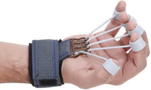 GJSHOP Finger Gripper Strength Trainer Forearm Exerciser Resistance ...